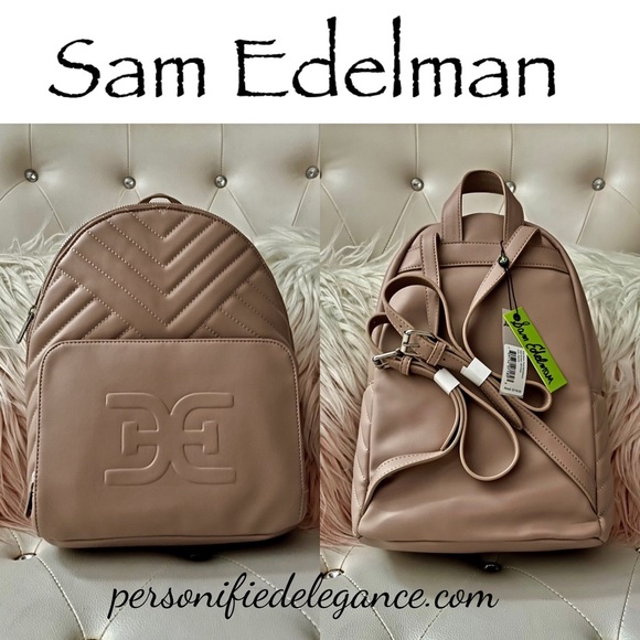 Sam Edelman | Bags | Sam Edelman Taja Faux Leather Purple Medium ...